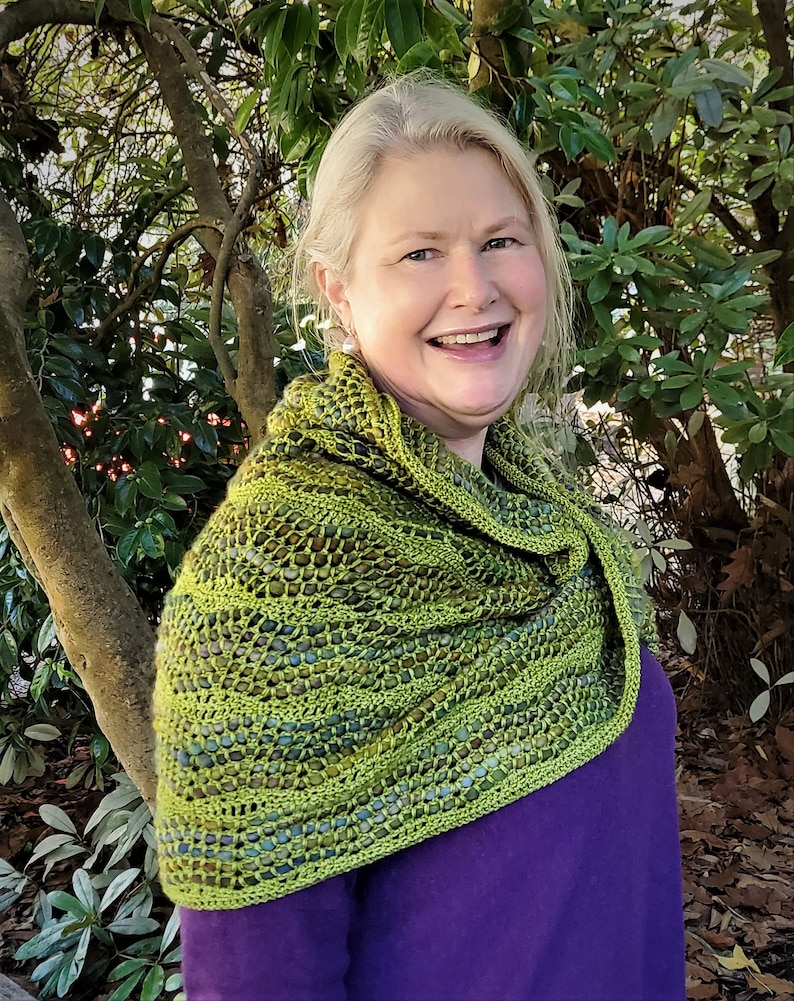 Patron au crochet Cobblestone Twist Moebius col/châle - Etsy France