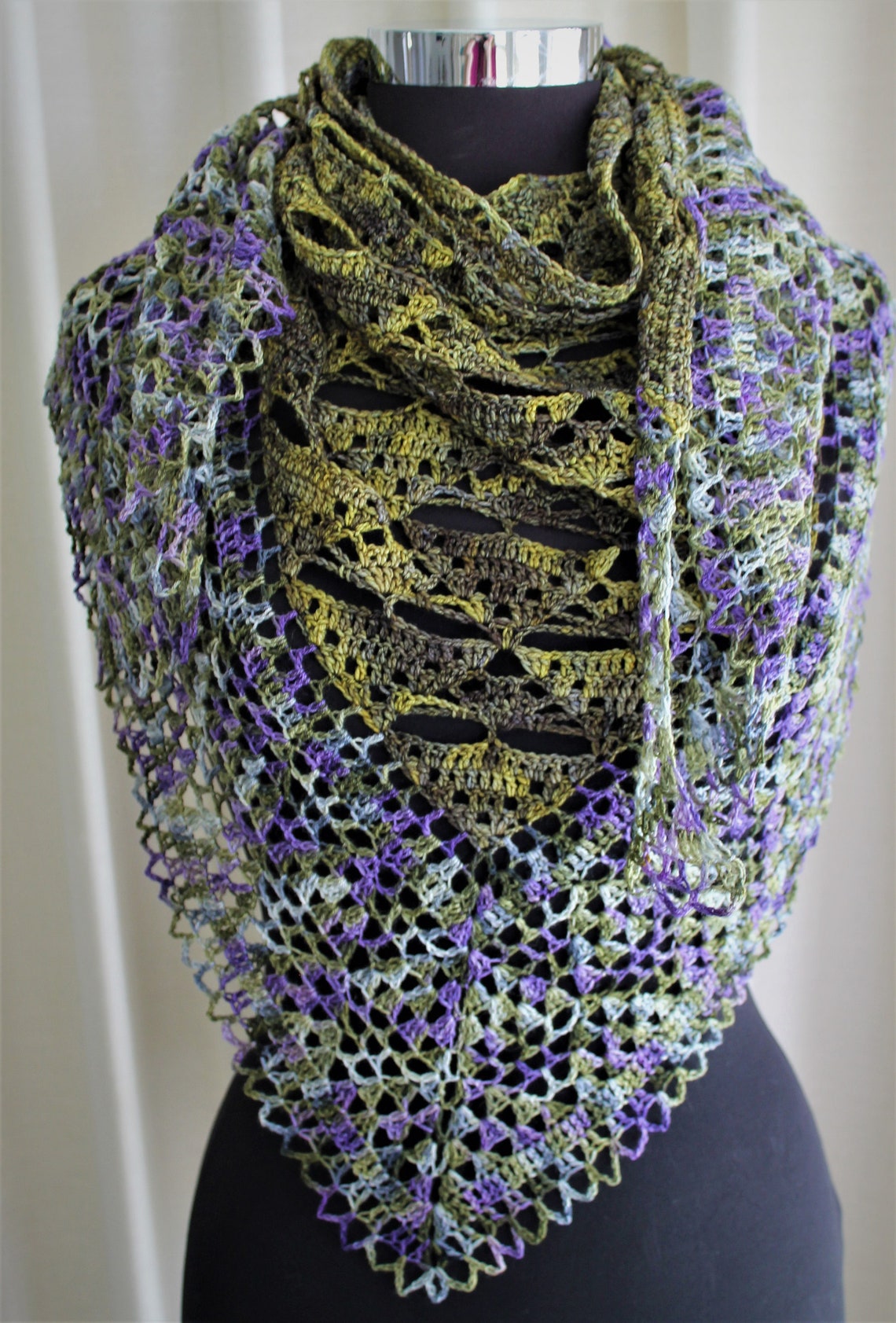 Crochet Pattern - Tree of Life Shawl - Etsy Australia