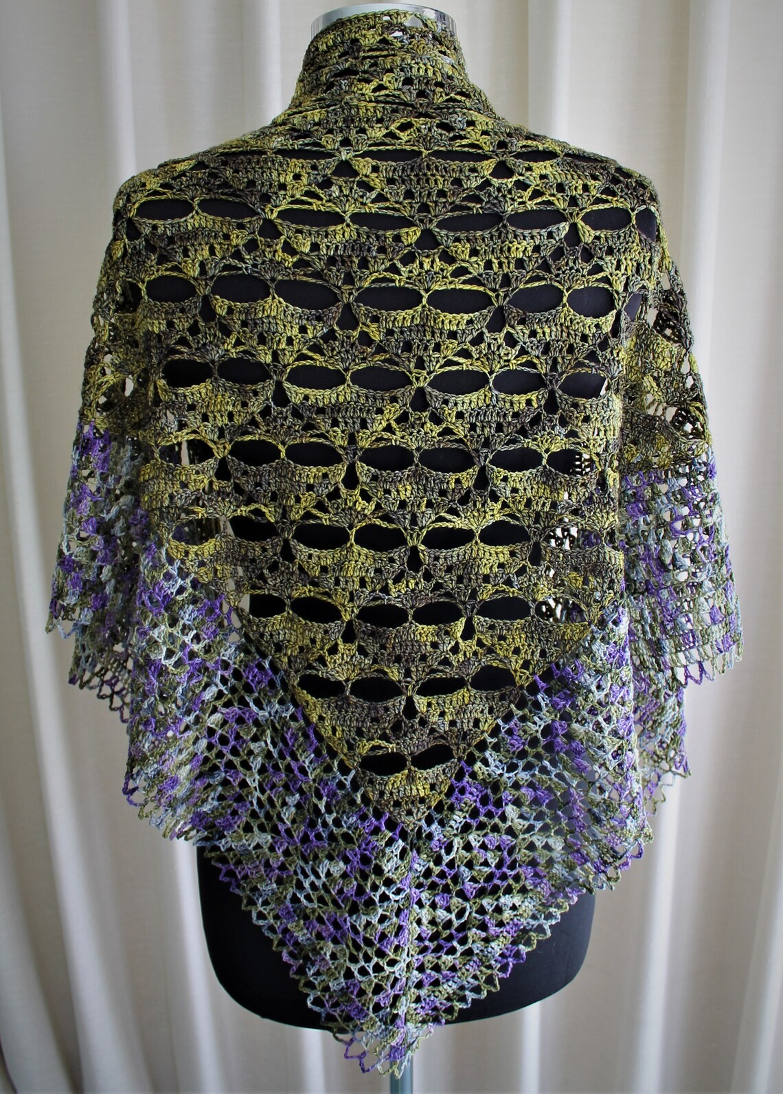 Crochet Pattern - Tree of Life Shawl - Etsy Australia