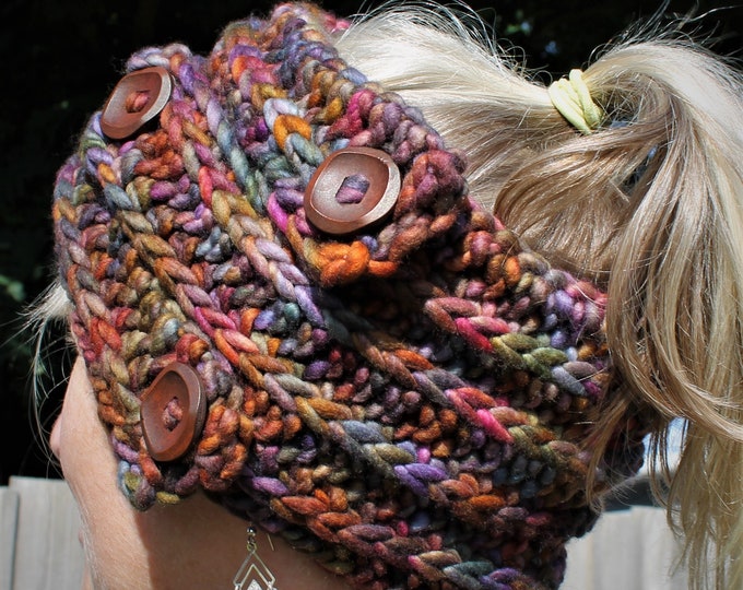 Crochet Pattern Cobblestone Cowl - Etsy