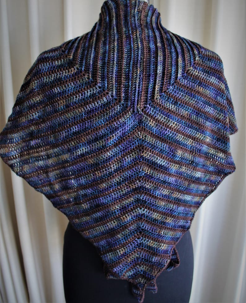 Crochet Pattern Future Connections Shawl | Etsy