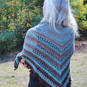Crochet Pattern- Aztec Shawl - Etsy