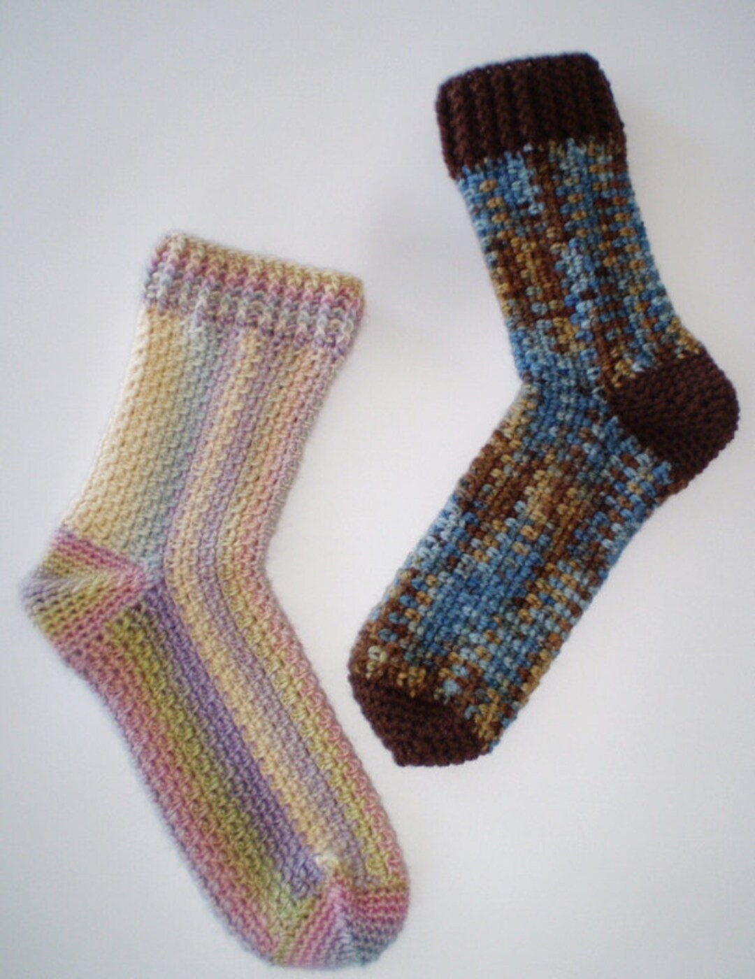 Crochet Pattern - Cosy 8 Ply Socks - Etsy