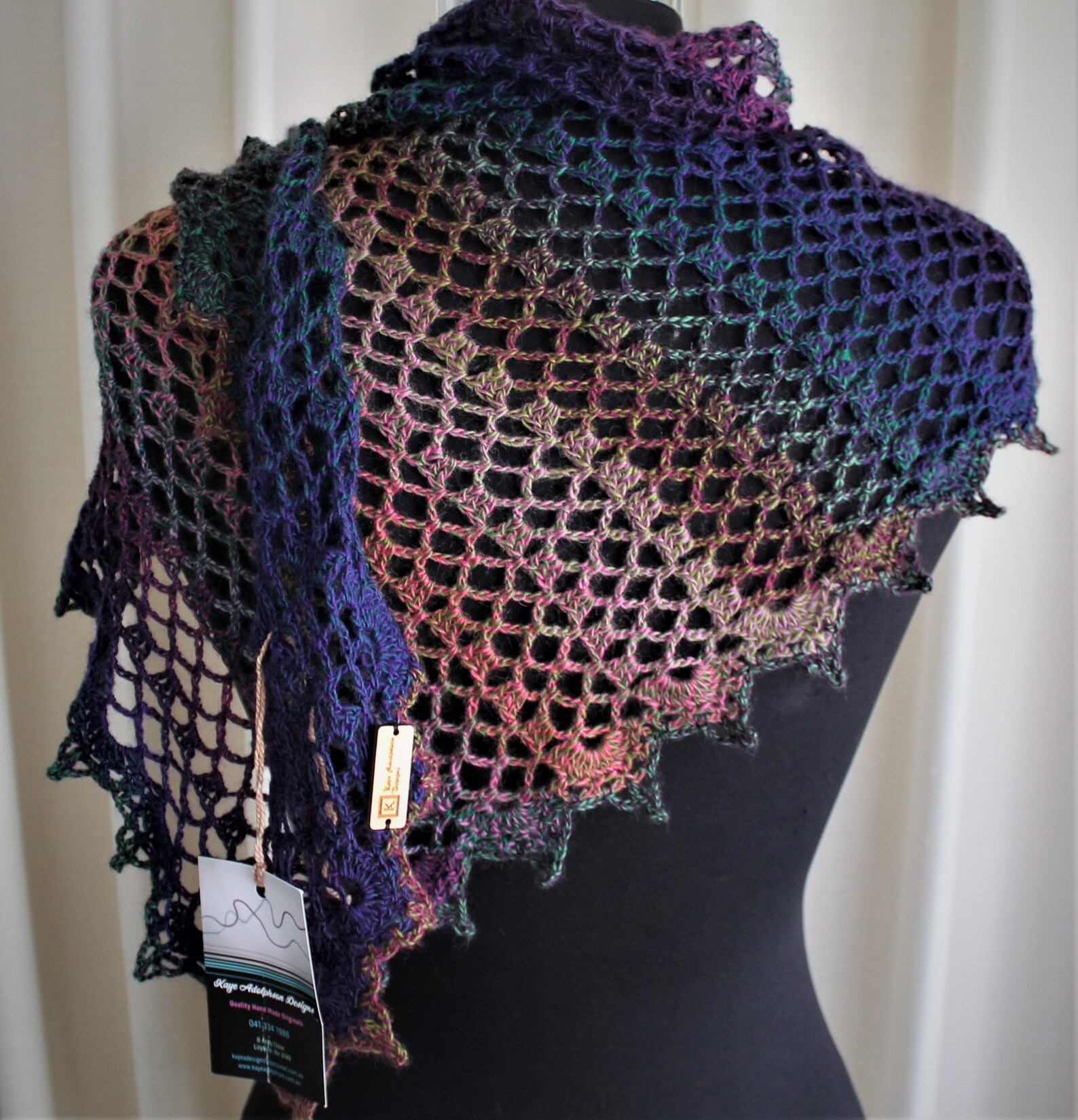 Crochet Pattern Rainbow Wing Shawl - Etsy