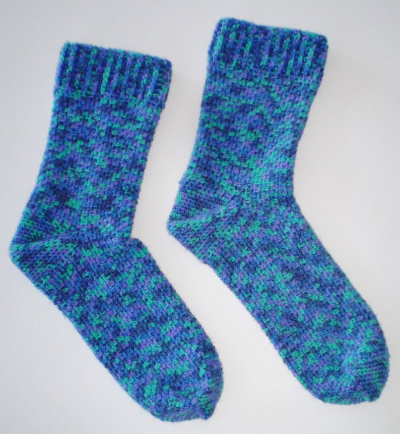 Crochet Pattern Cosy 4 Ply Socks - Etsy