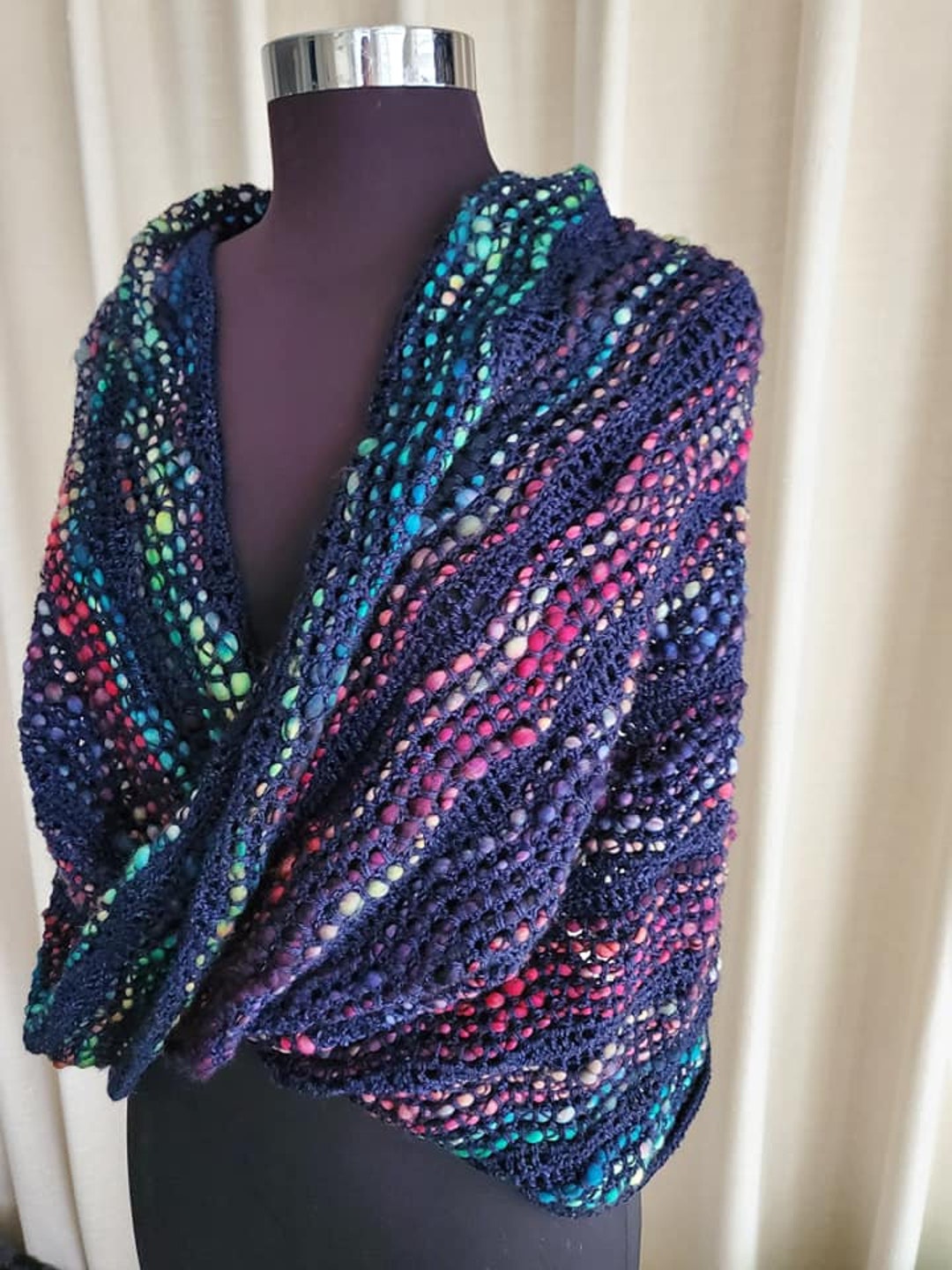 Crochet Pattern- Cobblestone Twist - Moebius Cowl/shawl - Etsy