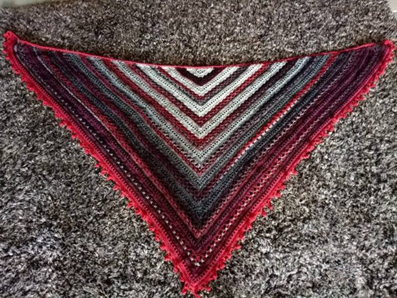 Crochet Pattern Aztec Shawl - Etsy