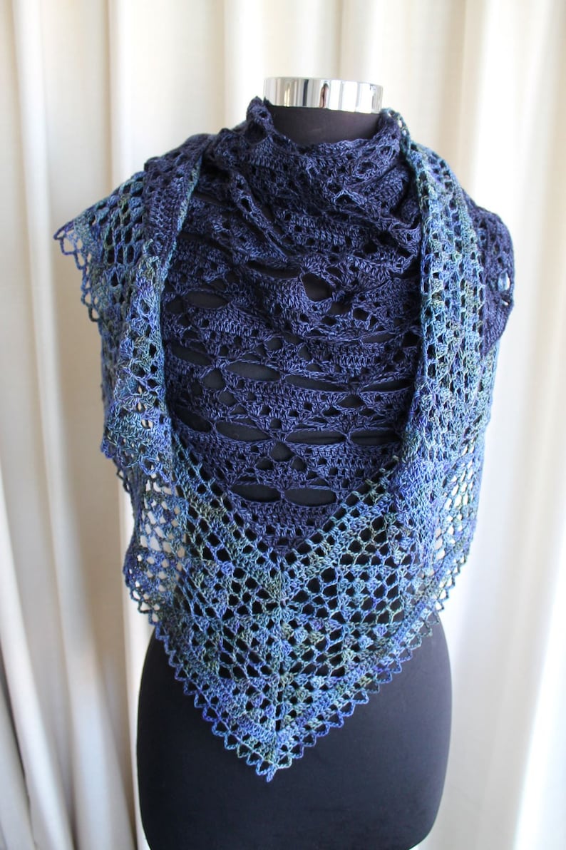 Crochet Pattern - Tree of Life Shawl - Etsy Australia