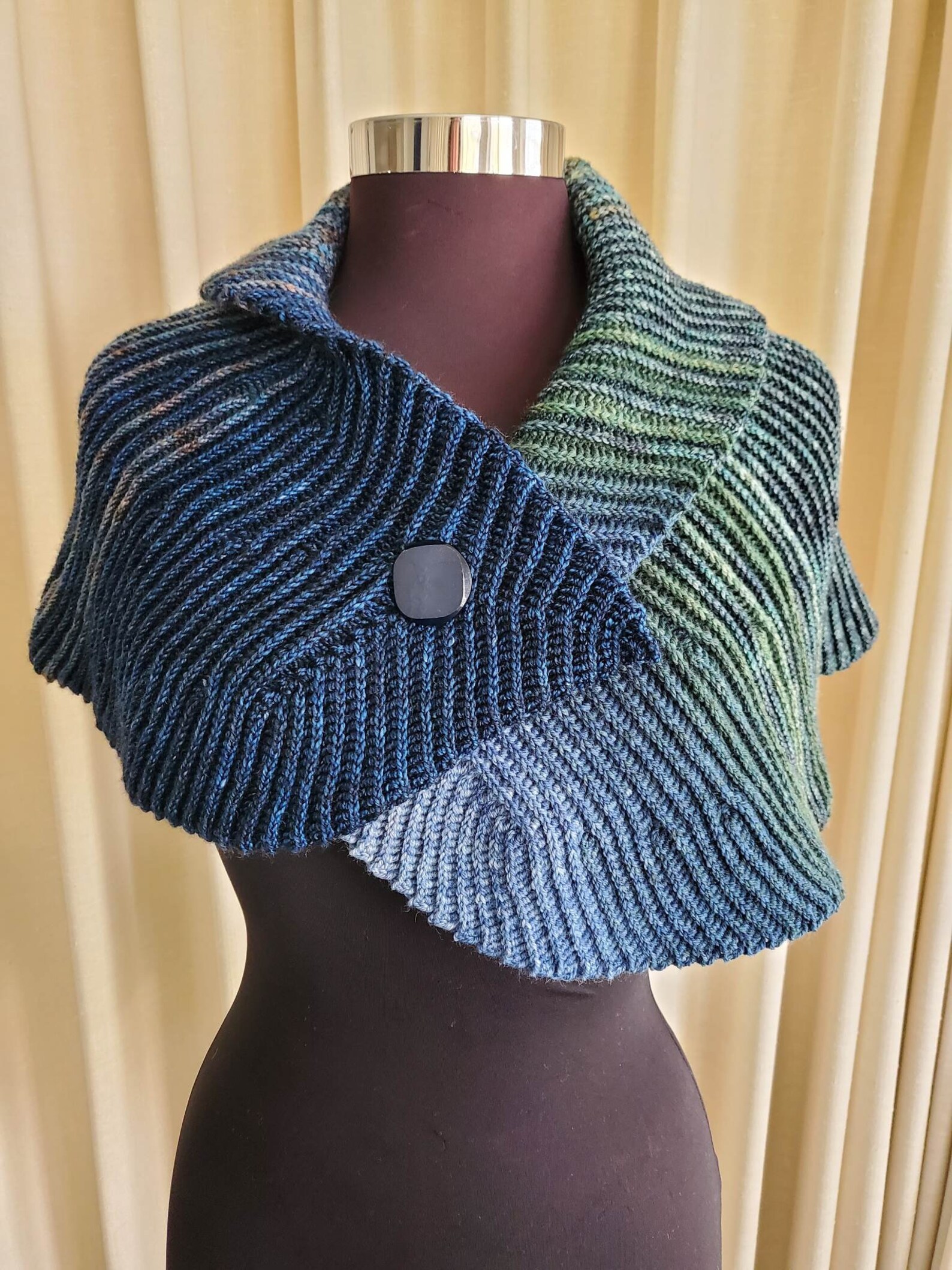 Crochet Pattern - Alpine Ridge Wrap - Etsy