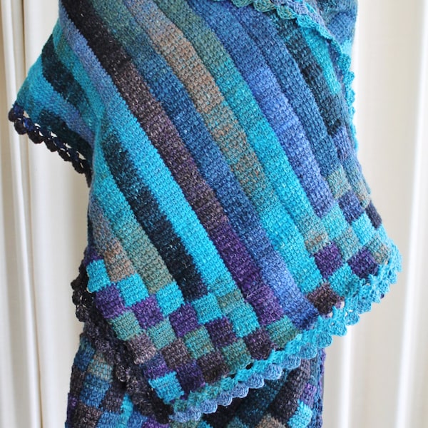 Entrelac Crochet - Etsy