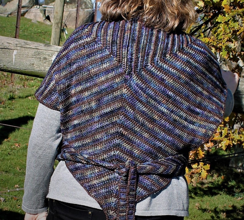 Crochet Pattern Future Connections Shawl | Etsy