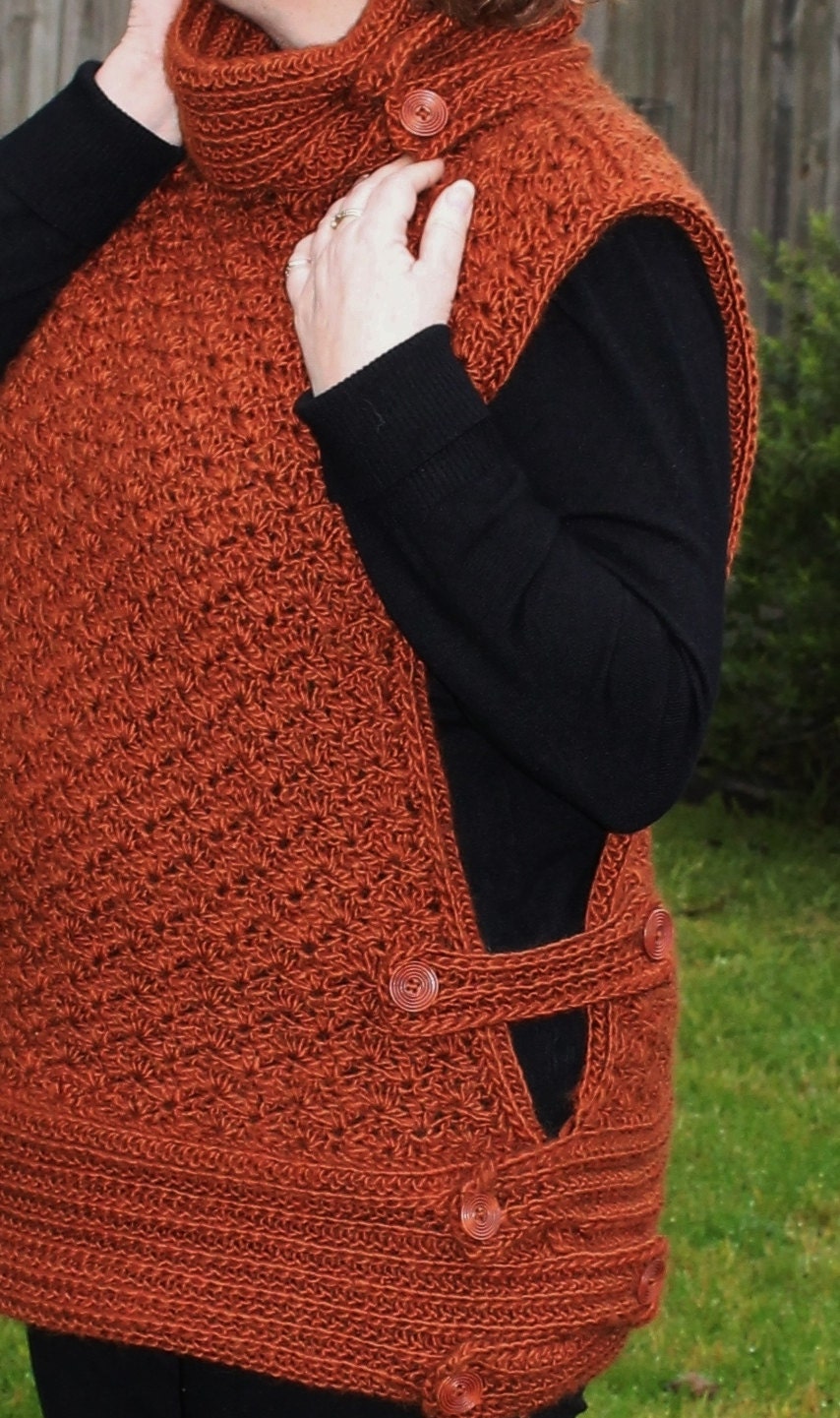 Crochet Pattern - Entwined Tabard - Etsy