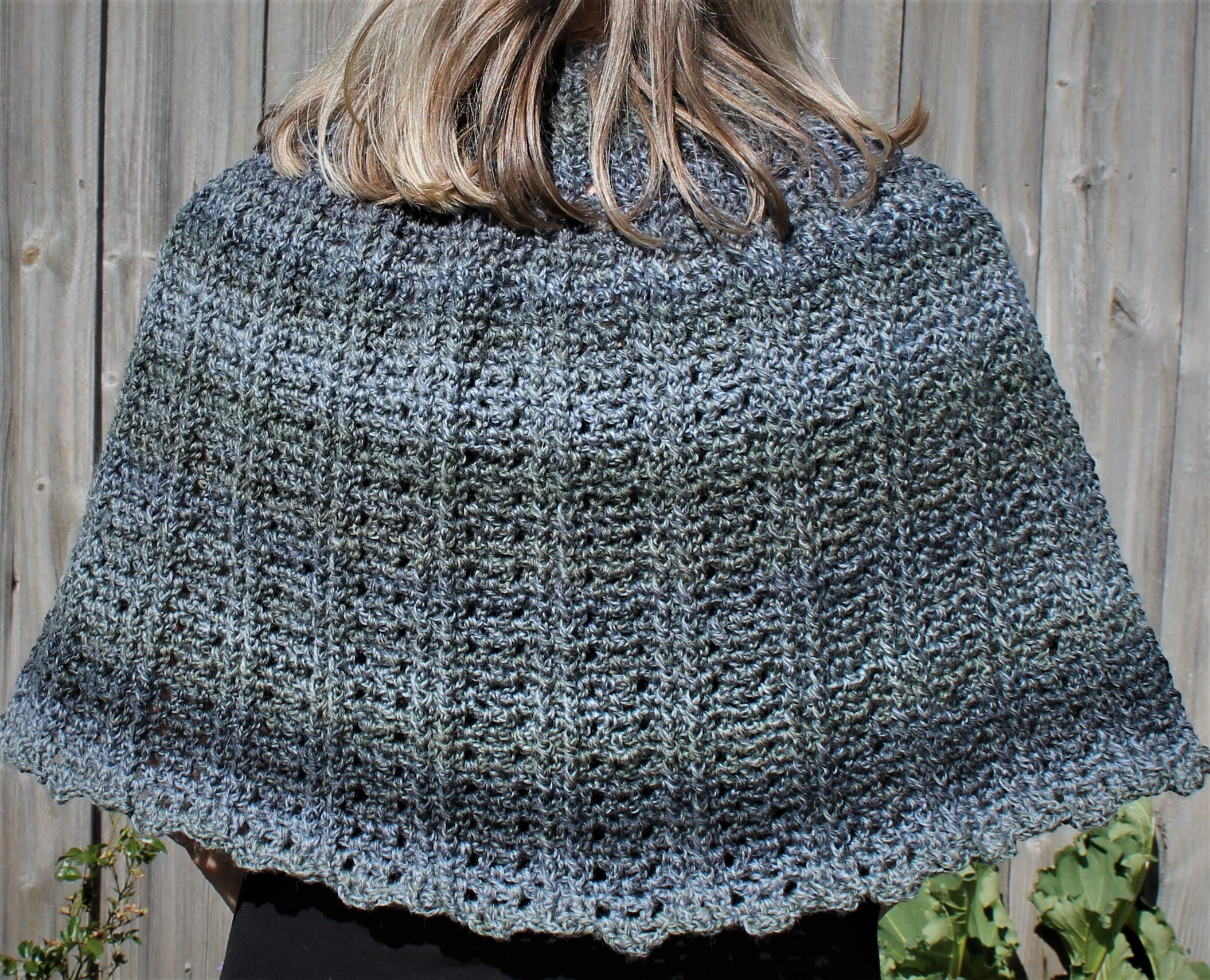 Crochet Pattern Lacy Capelet | Etsy