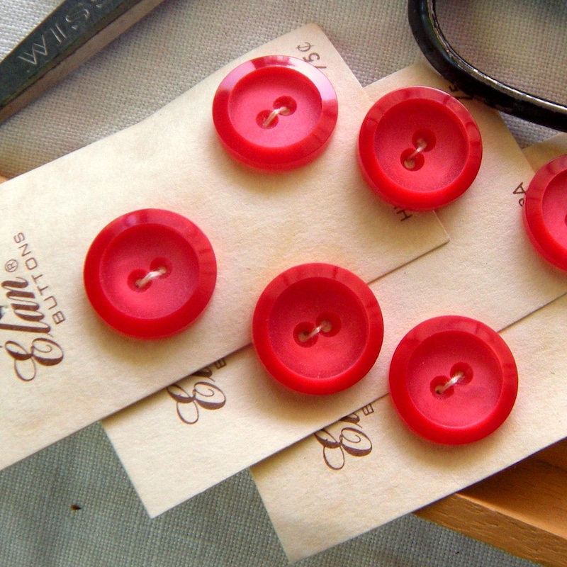 Cherry Buttons - Etsy