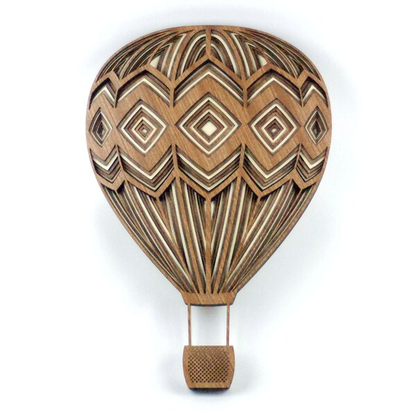 Hot Air Balloon 3d Wall Art - Etsy