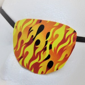 Woman's Handmade Fashion Eye Patch/ flame/ Vision Care/ Cataract Aid ...