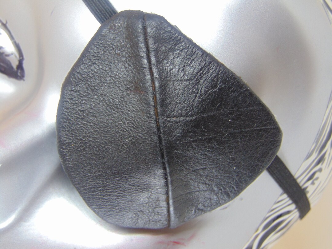 Unisex Eye Patch Genuine Leather Handmade Eye Patches captain's Pride ...