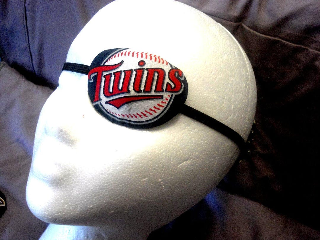 Handmade MINNESOTA TWINS Eye Patch: Adult Unisex Cotton Comfort - Etsy