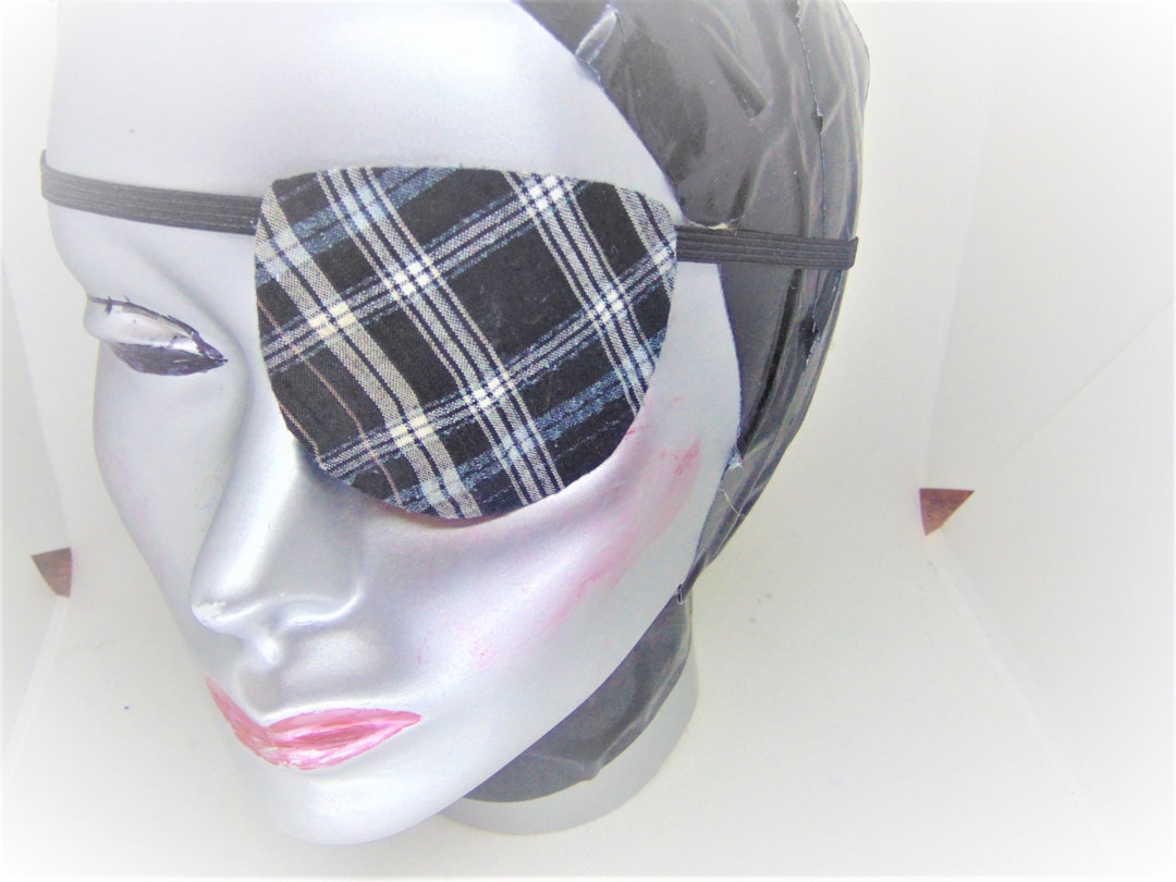 Man's Handmade Eye Patch "the Executive"/ Cosmopolitan/ Eye Care ...