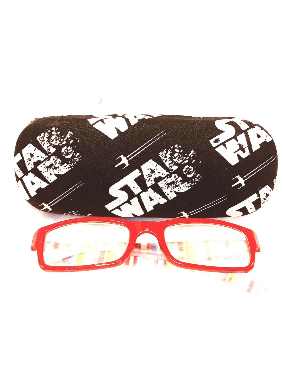 Unisex Handmade Hard Eyeglass Case, star WARS Theme/vision Accessory ...