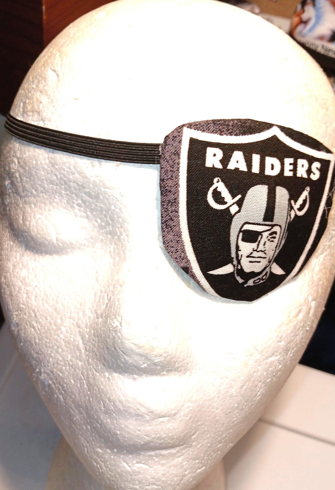 Unisex OAKLAND RAIDERS Eye Patch/ Care/health Care/health & Beauty ...
