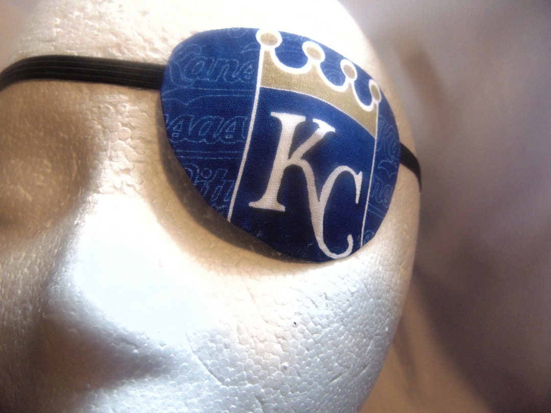 Adult Unisex Handmade Eye Patch/ KANSAS CITY ROYALS Theme/vision Care ...