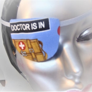 Handmade Cotton Eye Patch/ DOCTOR'S THEME/ Eye Care/ Cataract Aid ...