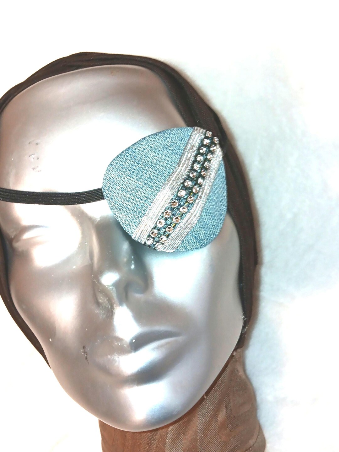 Woman's Fashion Eye Patch "jezebel"-only 1-evening Accessory-fancy ...