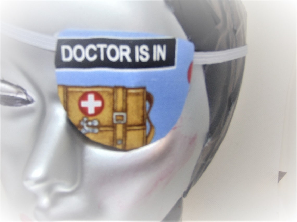 Handmade Cotton Eye Patch/ DOCTOR'S THEME/ Eye Care/ | Etsy