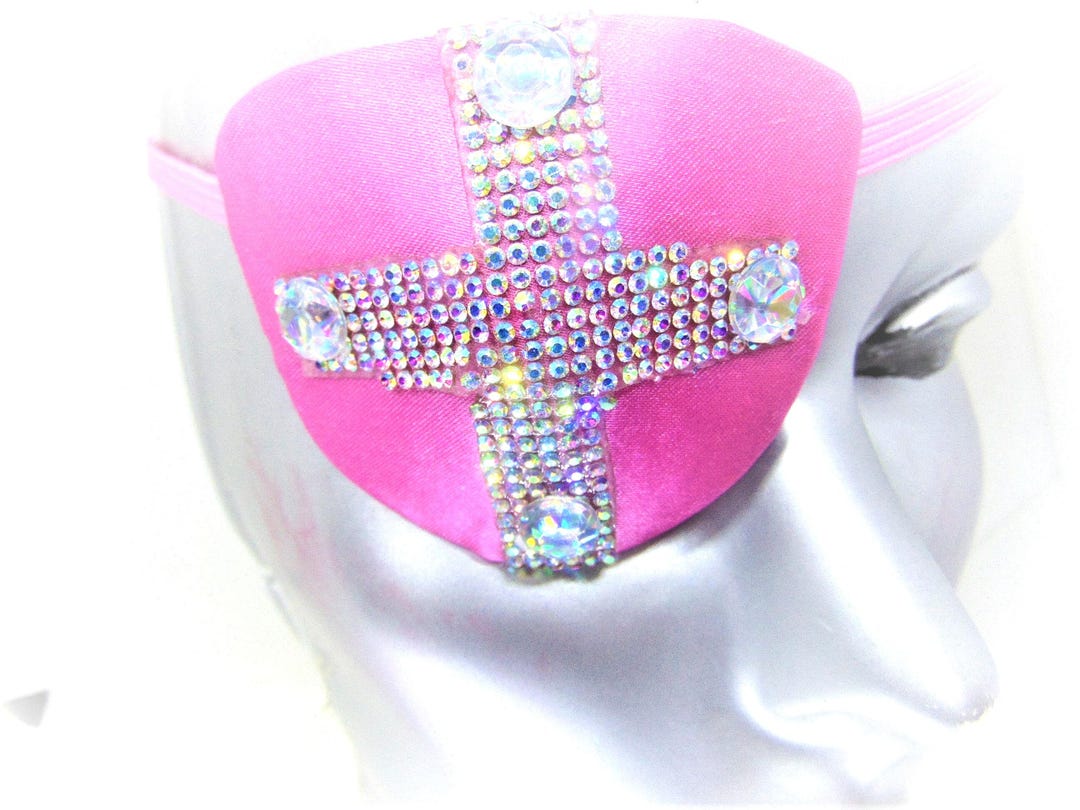 Woman's High Fashion Handmade Eye Patch "belize"/ ONLY 1/ Handmade ...