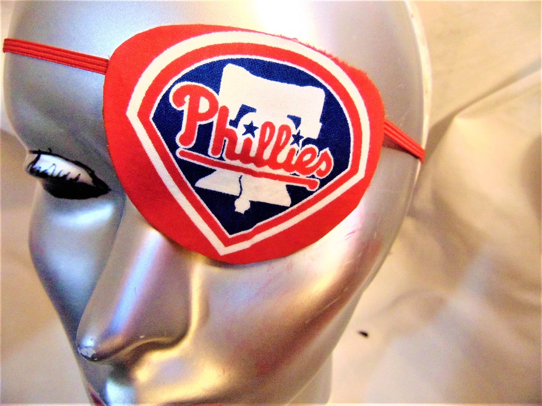 Handmade Unisex Adult PHILADELPHIA PHILLIES Eye Patch/eye Care/vision ...