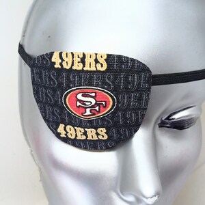 Handmade Adult Unisex SAN FRANCISCO 49ers- Eye Patch./vision Care/eye ...