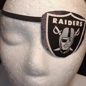 Unisex OAKLAND RAIDERS Eye Patch/ Care/health Care/health & Beauty ...