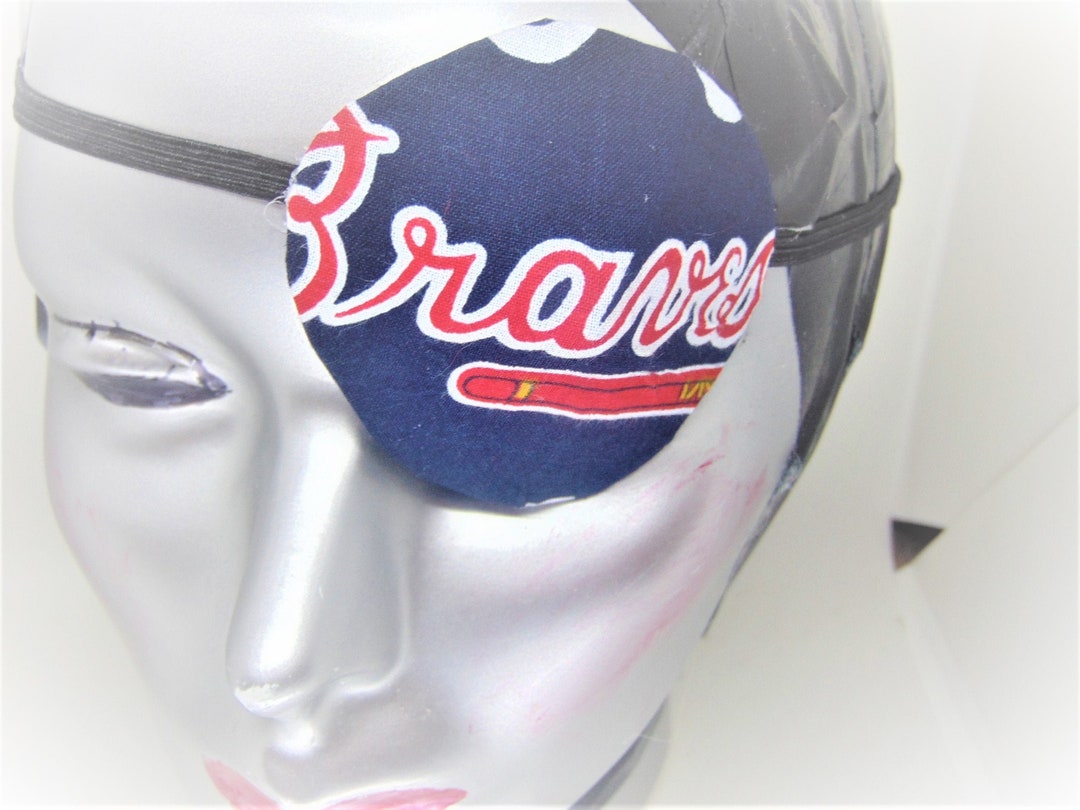 Unisex Handmade Convex Eye Patch/ ATLANTA BRAVES Theme/ MLB Theme/ Eye ...