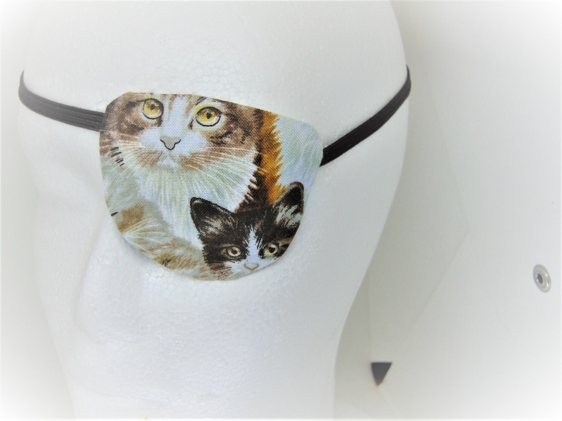 Unisex Eye Patch cuddly Cats/ Eye Care/ Health & - Etsy Sweden