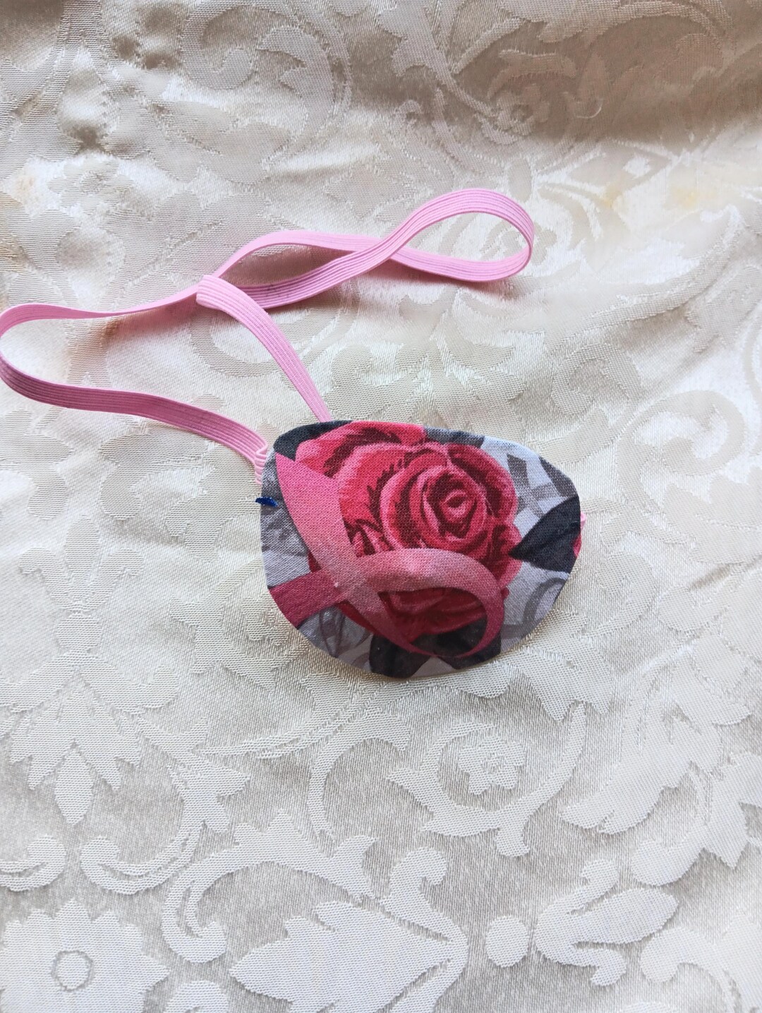 Woman's Eye Patch "realm of Roses"/ Eye Care/ Handmade Eye Patch ...