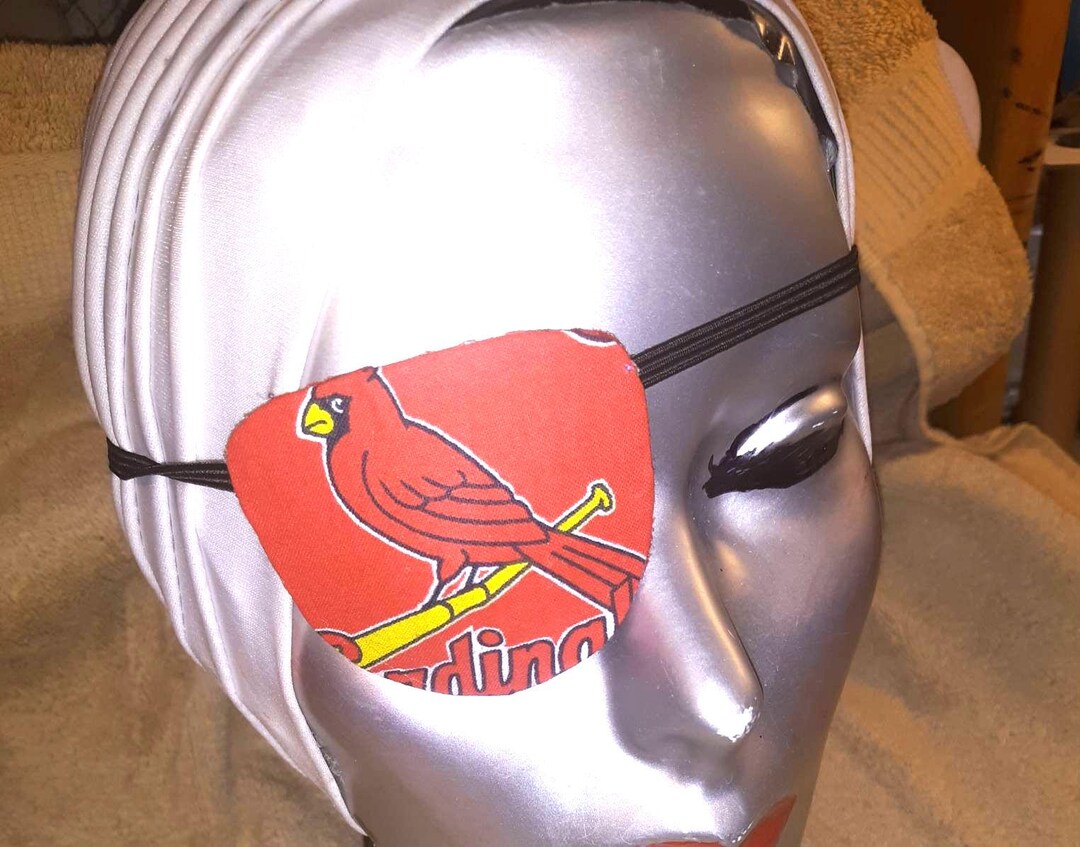 St. Louis Cardinals Cotton Eye Patch: Unisex Team Support Cover - Etsy