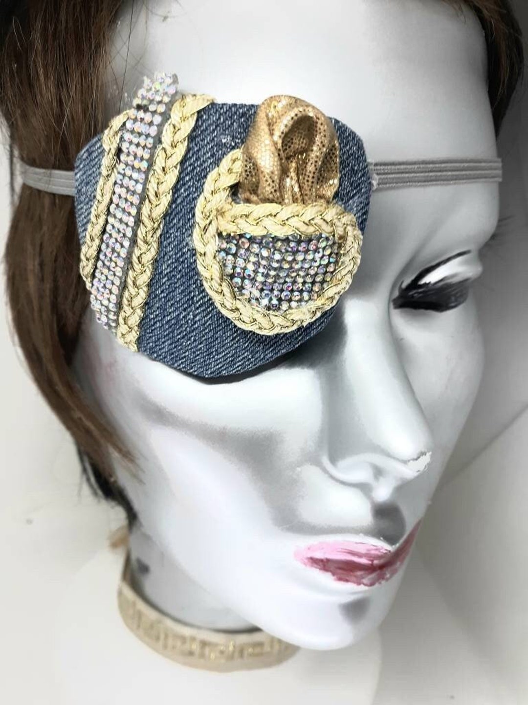 Unisex Designer Styles Eye Patch perpetuity-handmade Patch Eye Care ...