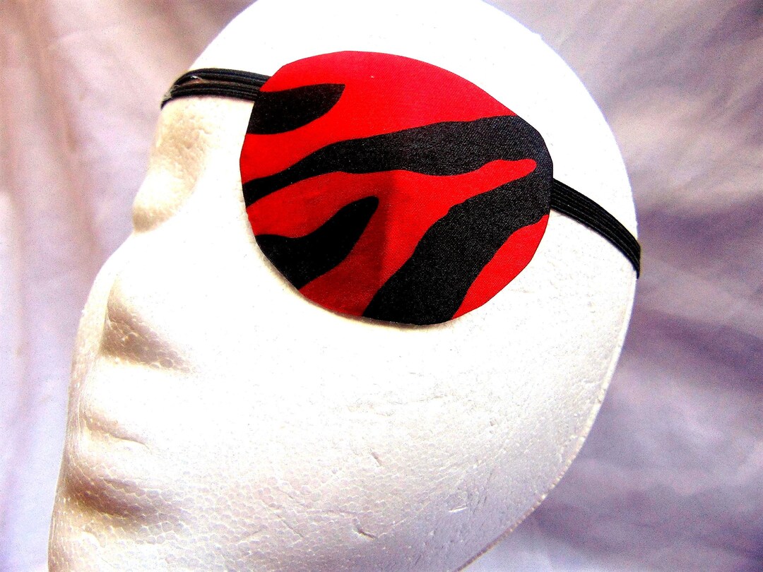 Woman's Handmade Eye Patch, "mauna Kea"/ Fashion Eye Patch Cataract Aid ...