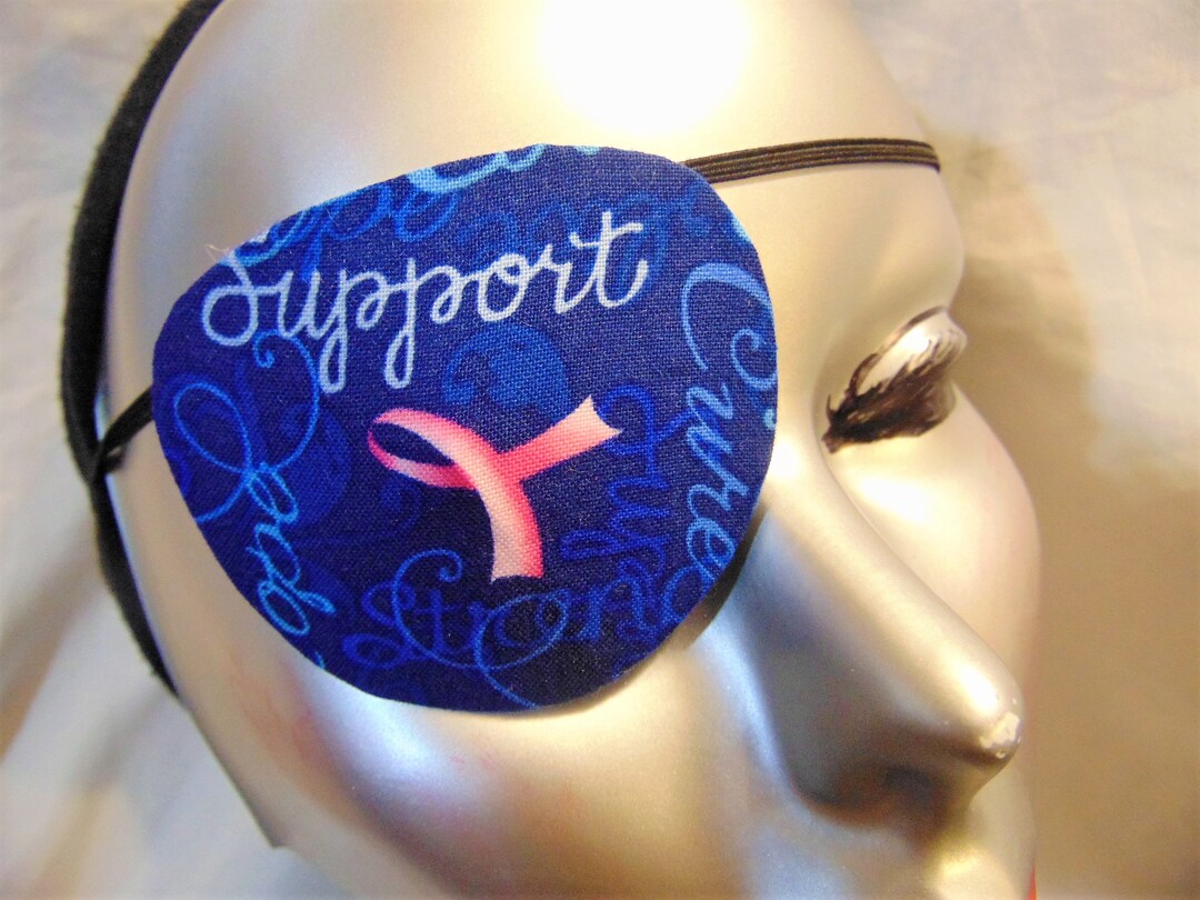 Unisex Handmade Eye Patches inspiration/ 2 Styles: Courage Survive/ Eye ...