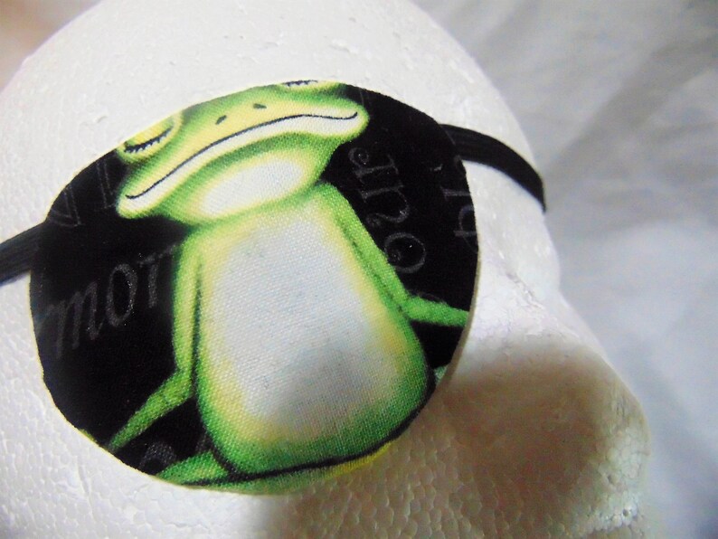 Child's Handmade Eye Patch professor Frog/ Eye - Etsy