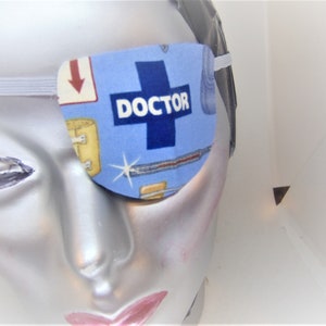 Handmade Cotton Eye Patch/ DOCTOR'S THEME/ Eye Care/ Cataract Aid ...