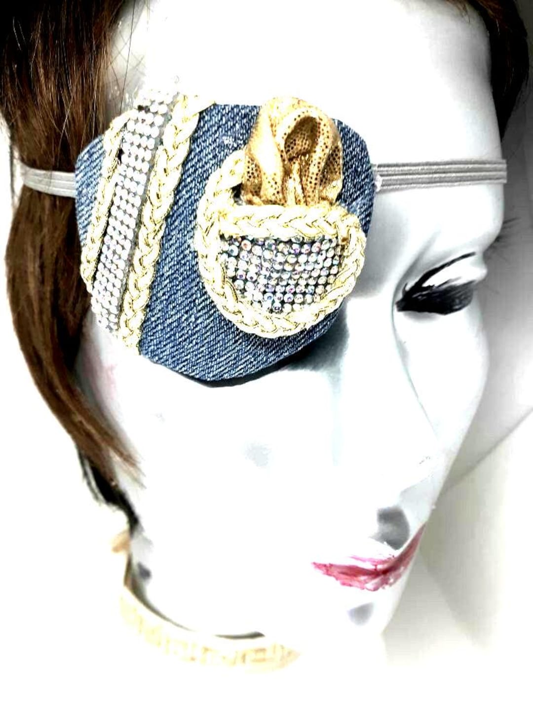 Unisex Designer Styles Eye Patch perpetuity-handmade Patch Eye Care ...