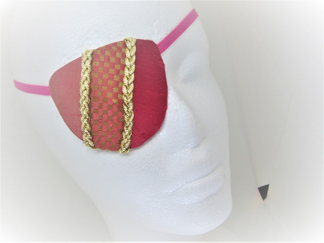 Woman's Handmade Eye Patch "vibe"/ 2 STYLES/ Eye Care/ Cataract Aid ...