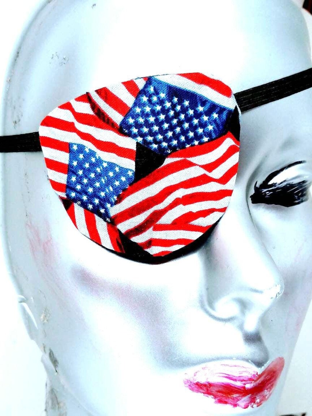 Unisex Handmade Eye Patch "stars & Stripes"/ Vision Accessory, Cataract ...