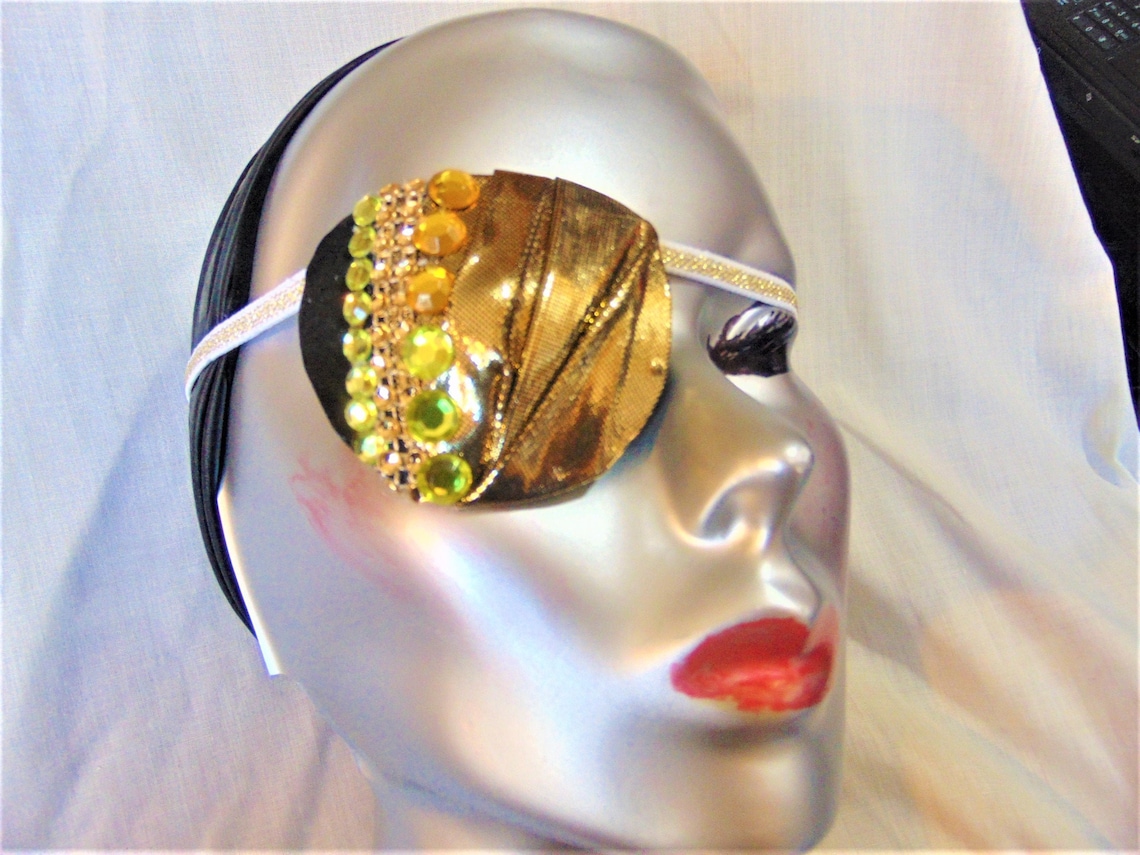 Woman's Eye Patch enticement/ Handmade: - Etsy
