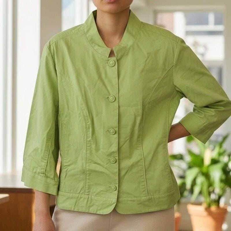 Womens Lime Green Blazer - Etsy
