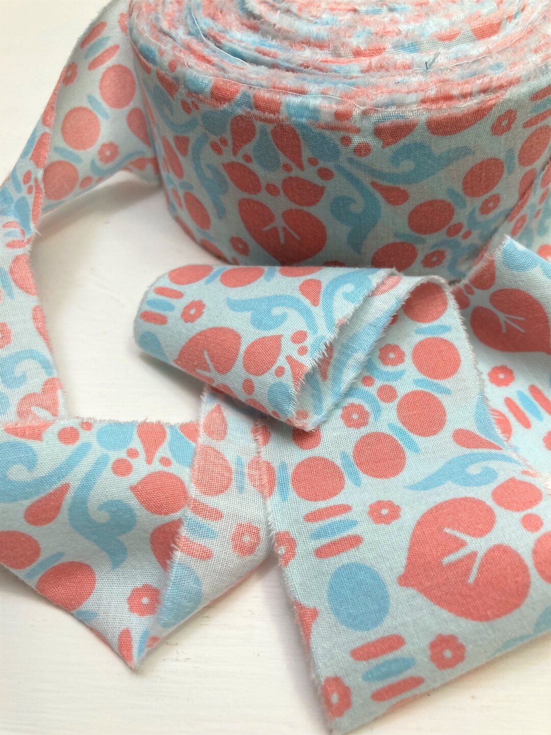 52 Linear Yds, Rag Rug Fabric Strip, Continuous Roll, 2 Inch Rag Rug ...