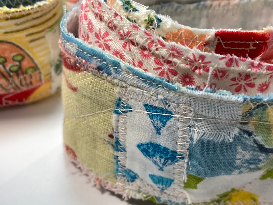 Fabric Snippet Rolls for Junk Journals Fabric Embellishments 5ft 6 - Etsy