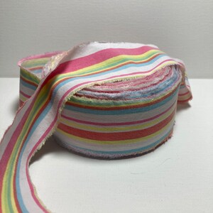 Rag Rug Fabric Strips 42 Continuous Yards 2 Inch Strips Toothbrush Rug ...